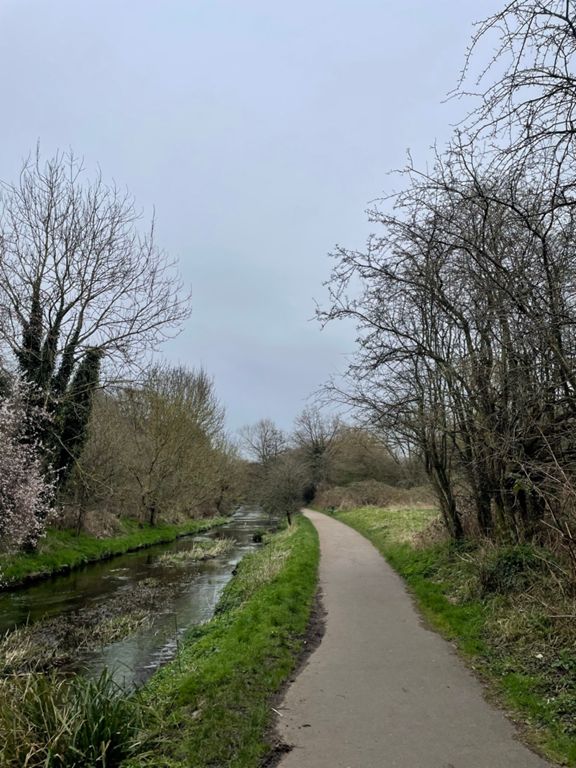 Flat 10 with some shade | 6.1 mi Running Route on Strava