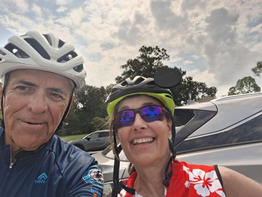 Morning easy recovery spin with Karen Fusan today. | Strava