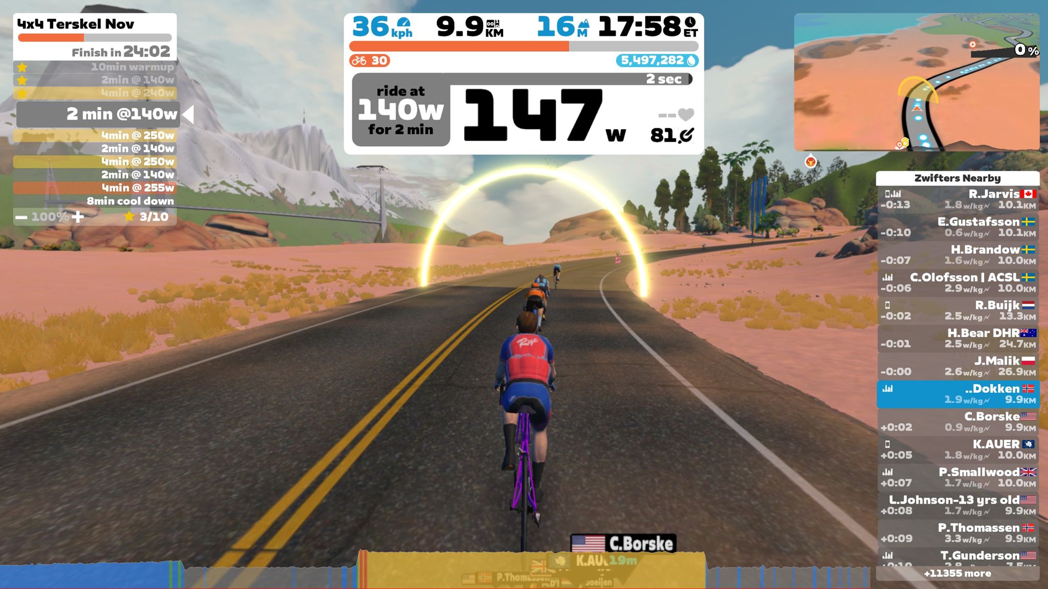 23.4 km Ride Activity on January 9, 2024 by Thor Ivar ( Dokken ) D on ...