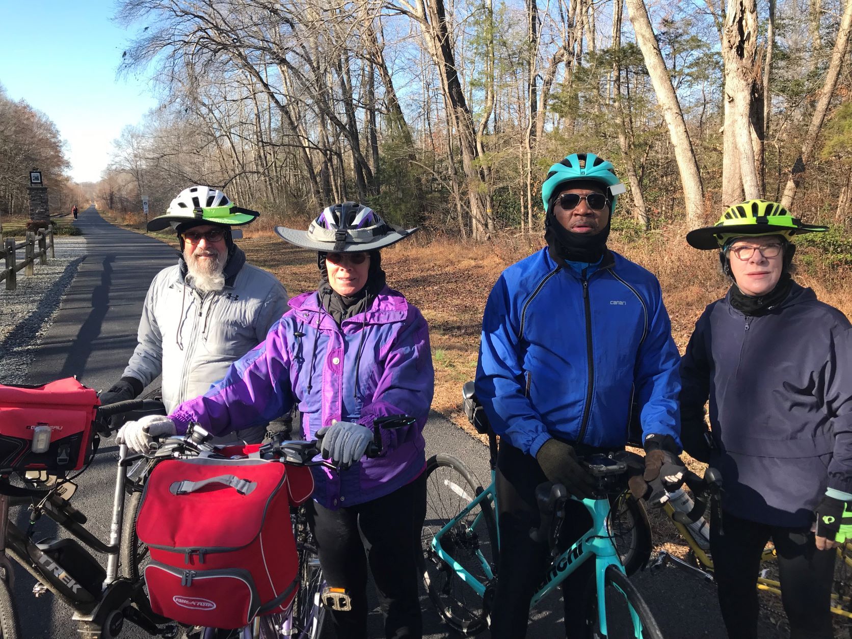 Oxon Hill Bicycle and Trail Club - Friday IHRT ALL class ride ~20 miles