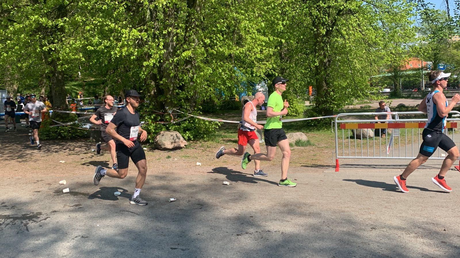 21.4 km Run Activity on May 13, 2023 by Fredrik E on Strava