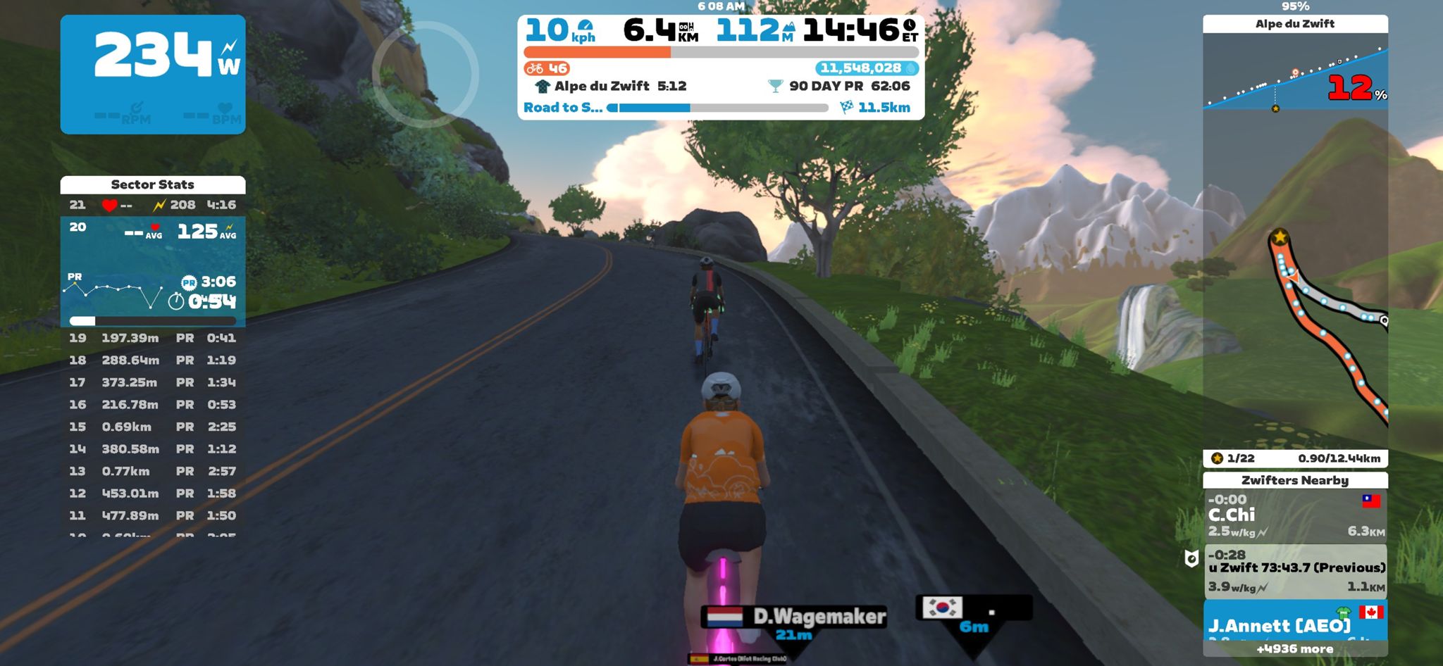 13.3 km Ride Activity on March 20, 2024 by Jen A on Strava