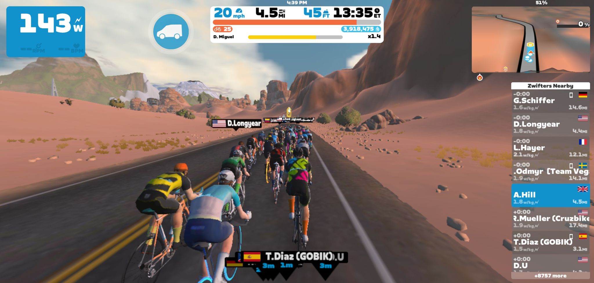 20.1 mi Ride Activity on March 26, 2024 by Andrew H on Strava