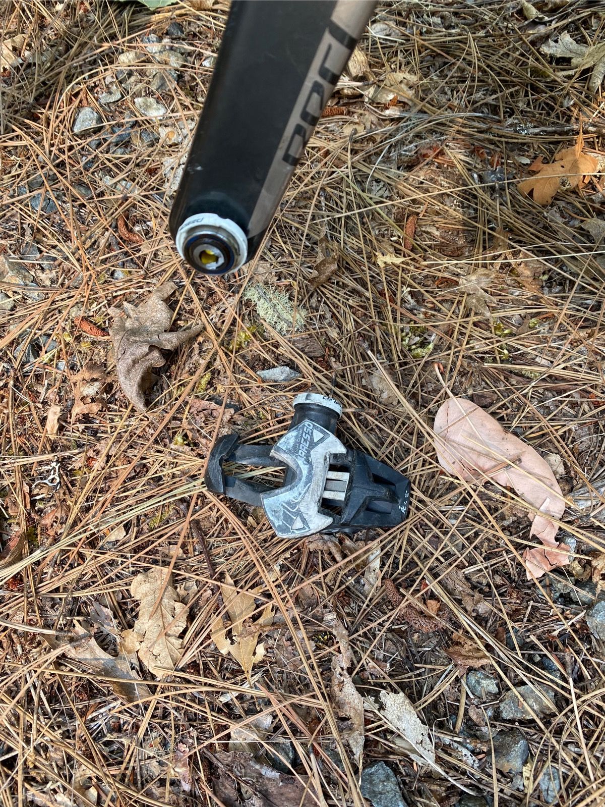 Has anyone else had a pedal spindle snap in half while riding ...