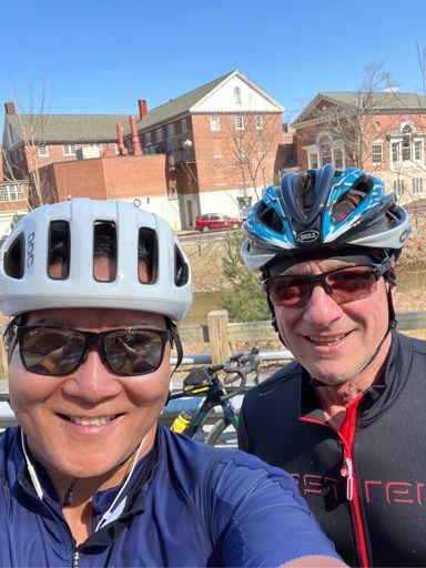 Quick gravel catch-up w/ Rick S. | Strava