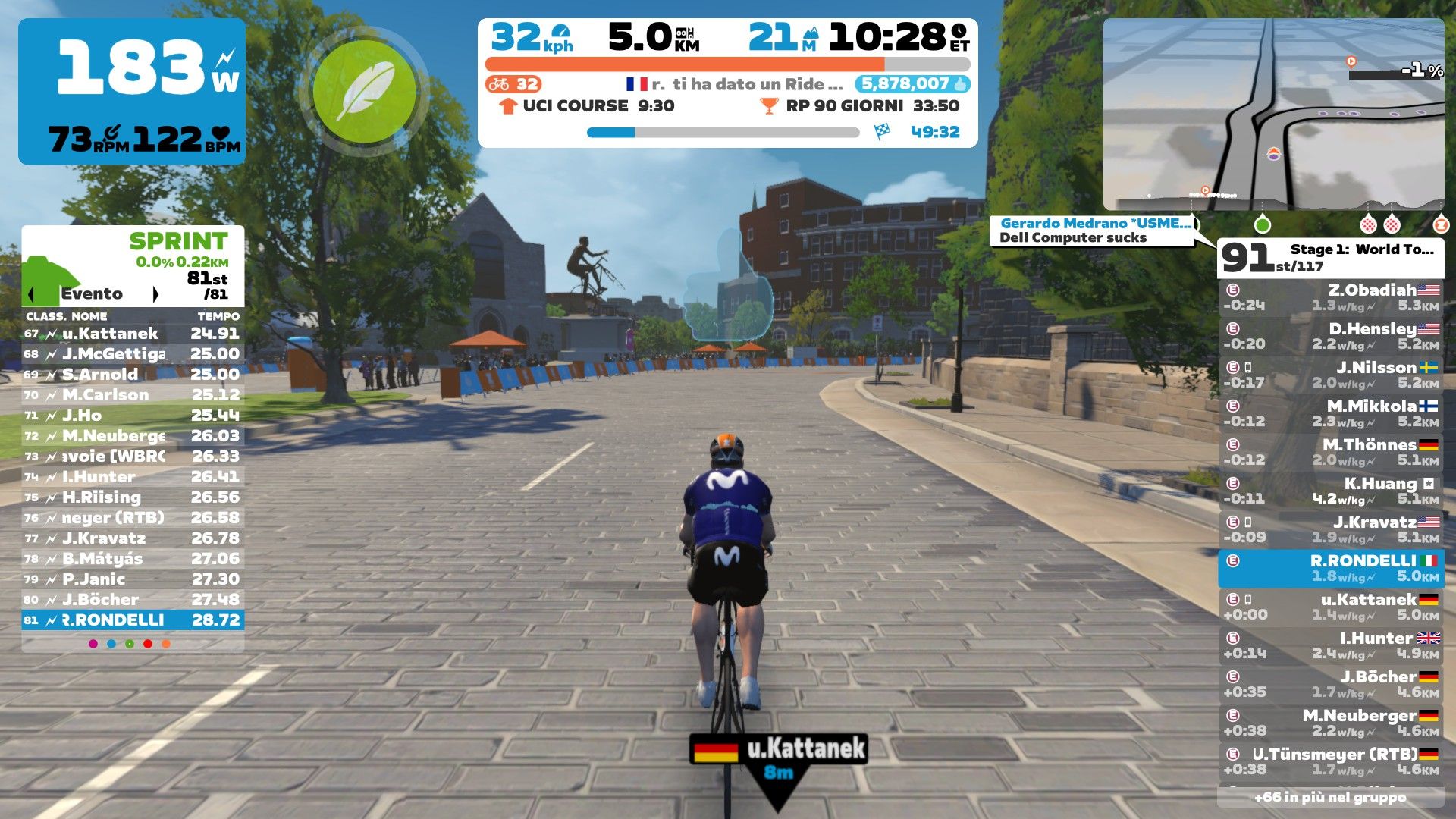 Roberto Rondelli | Strava 自行车手个人资料