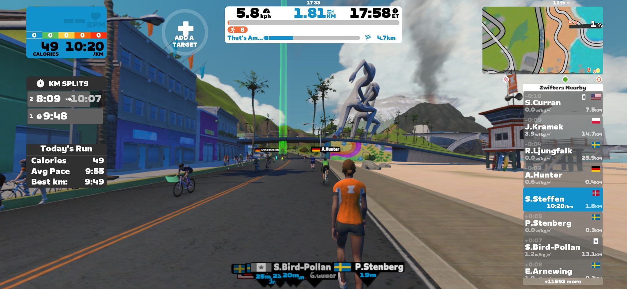 Sara Steffen | Perfil de corredor de Strava